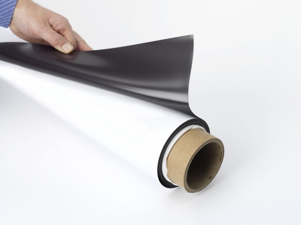 Flexible Magnetic Sheeting with Matt white PVC Film - Seldenrod