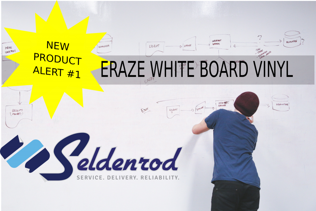 Eraze Whiteboard Vinyl - Seldenrod