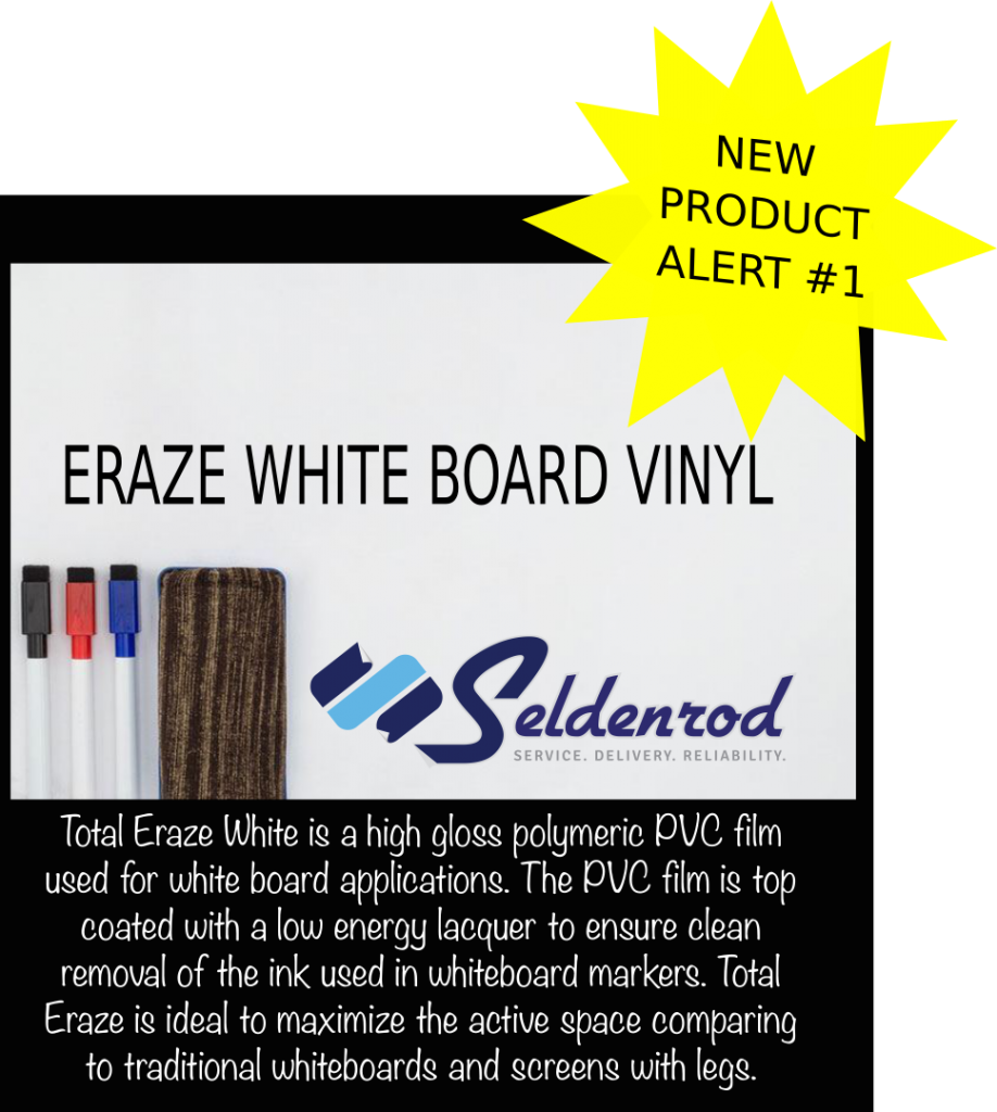 Eraze Whiteboard Vinyl - Seldenrod