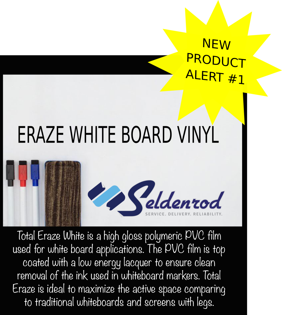 Eraze Whiteboard Vinyl - Seldenrod